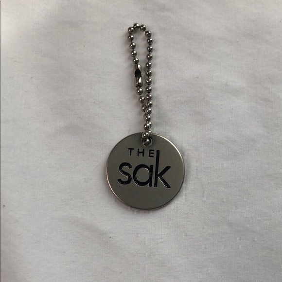 The Sak | Bags | The Sak Silver Round Disc Ball Chain Fob Bag Charm ...